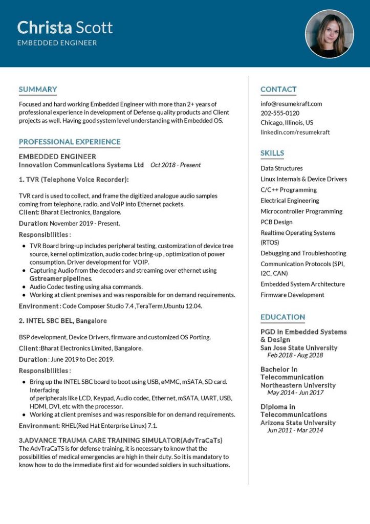 Engineering Resume Examples - Page 4 of 18 in 2024 - ResumeKraft