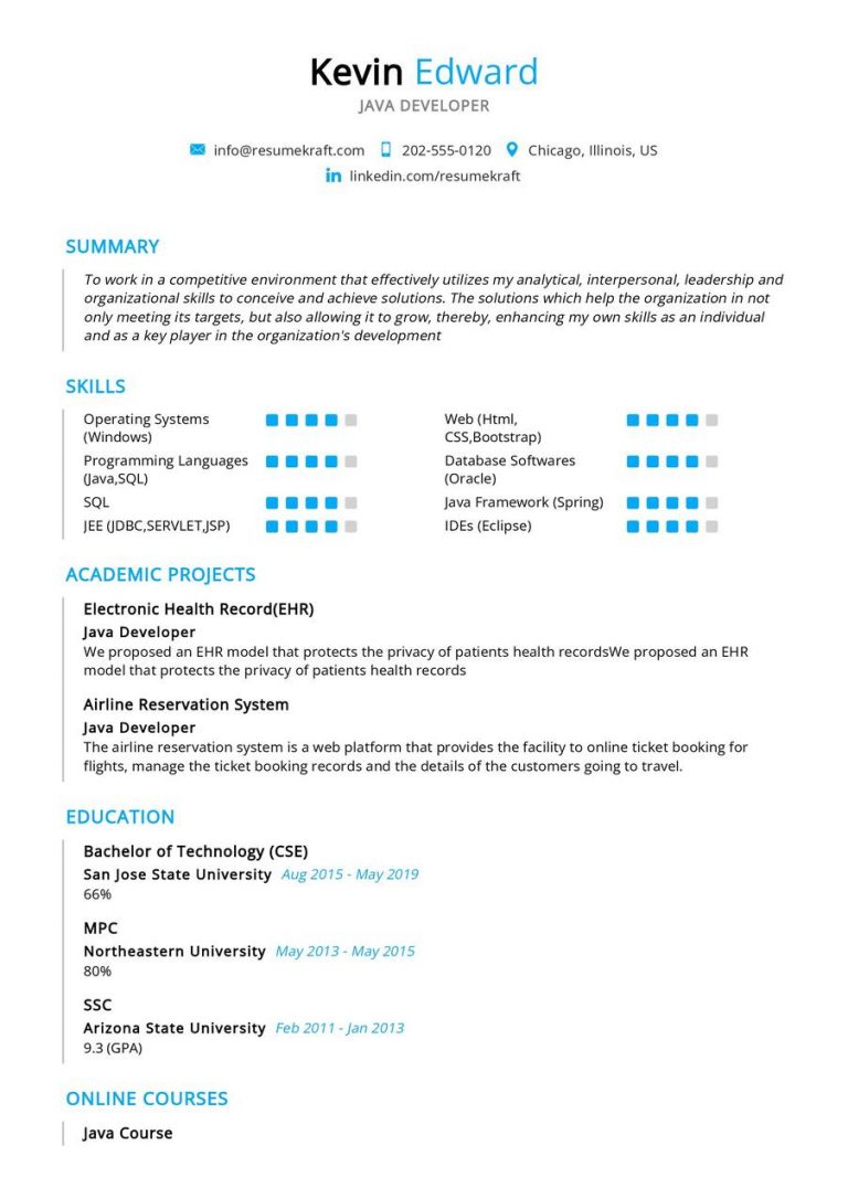 2200+ Professional Resume Samples in 2025 | ResumeKraft