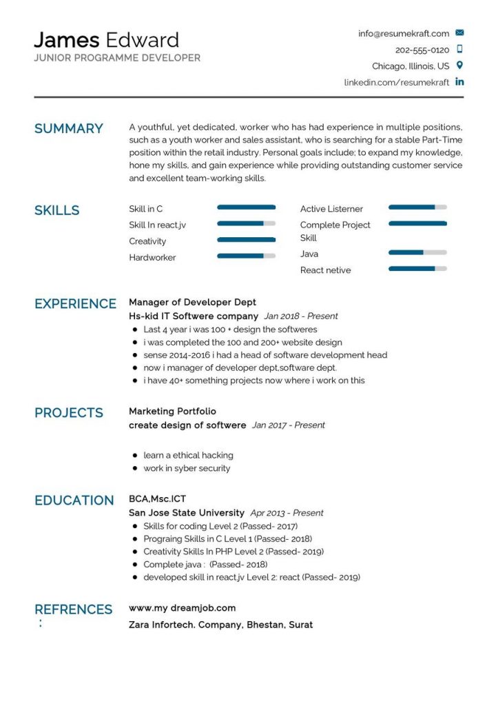 IT Resume Samples - Page 12 of 47 in 2025 - ResumeKraft