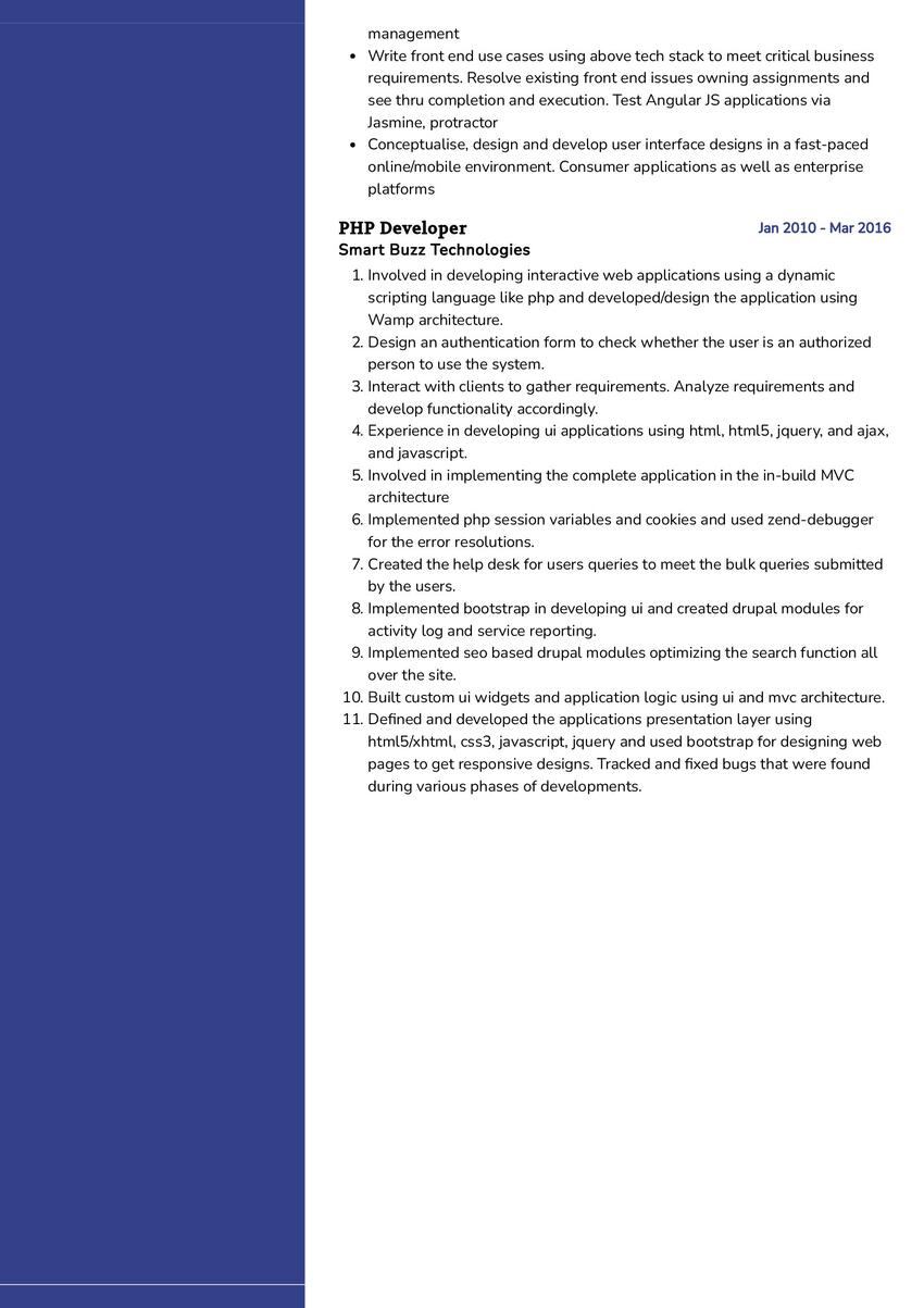 Node JS Developer CV Sample in 2025 - ResumeKraft Node JS Developer CV Sample in 2025 - ResumeKraft