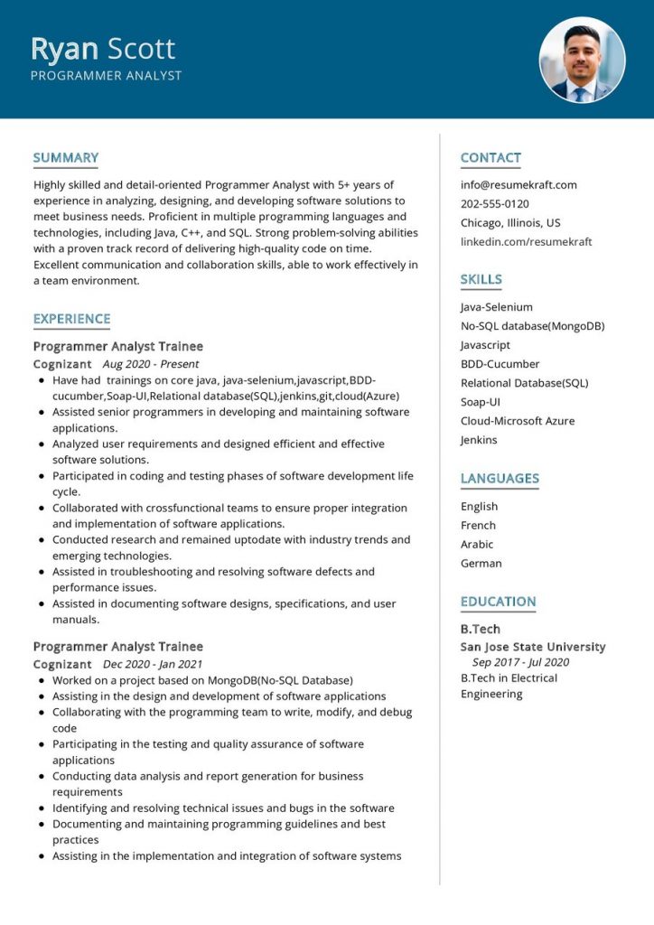 2200+ Professional Resume Samples in 2024 | ResumeKraft