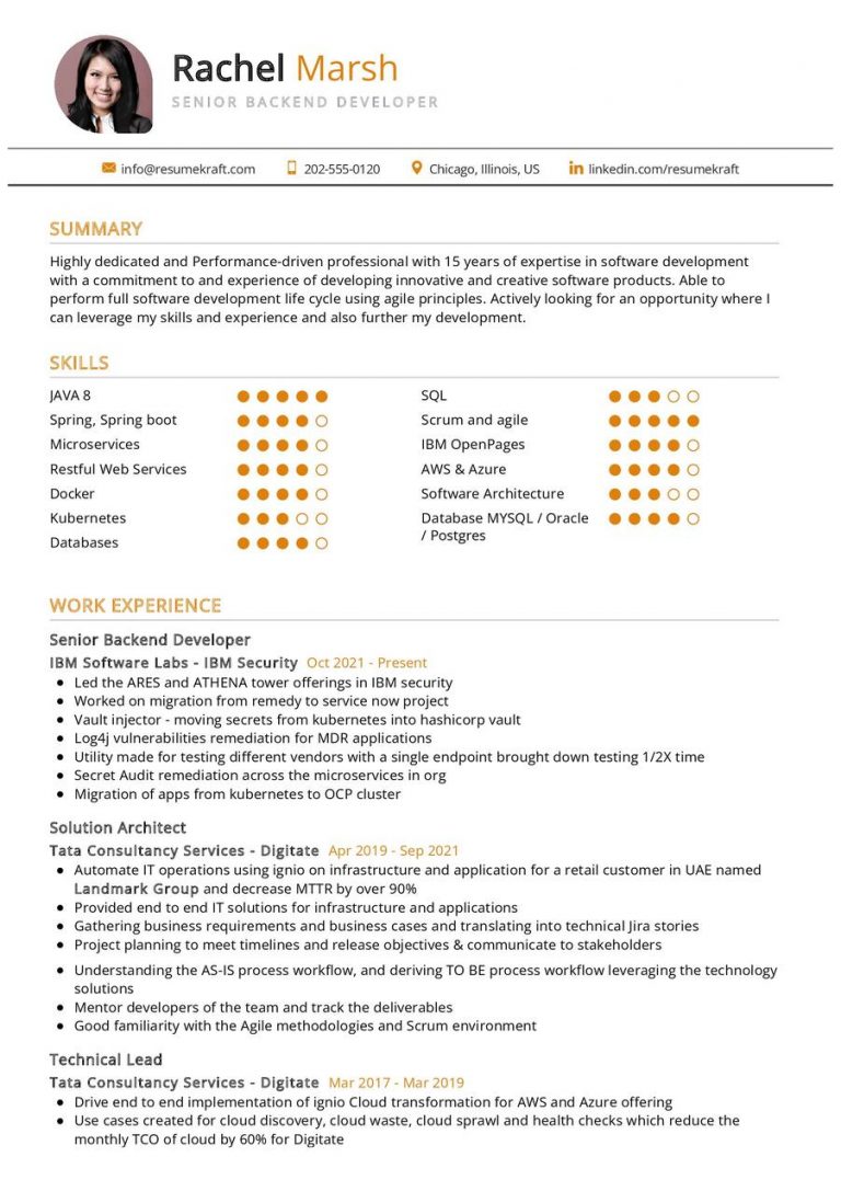 2200+ Professional Resume Samples in 2025 | ResumeKraft
