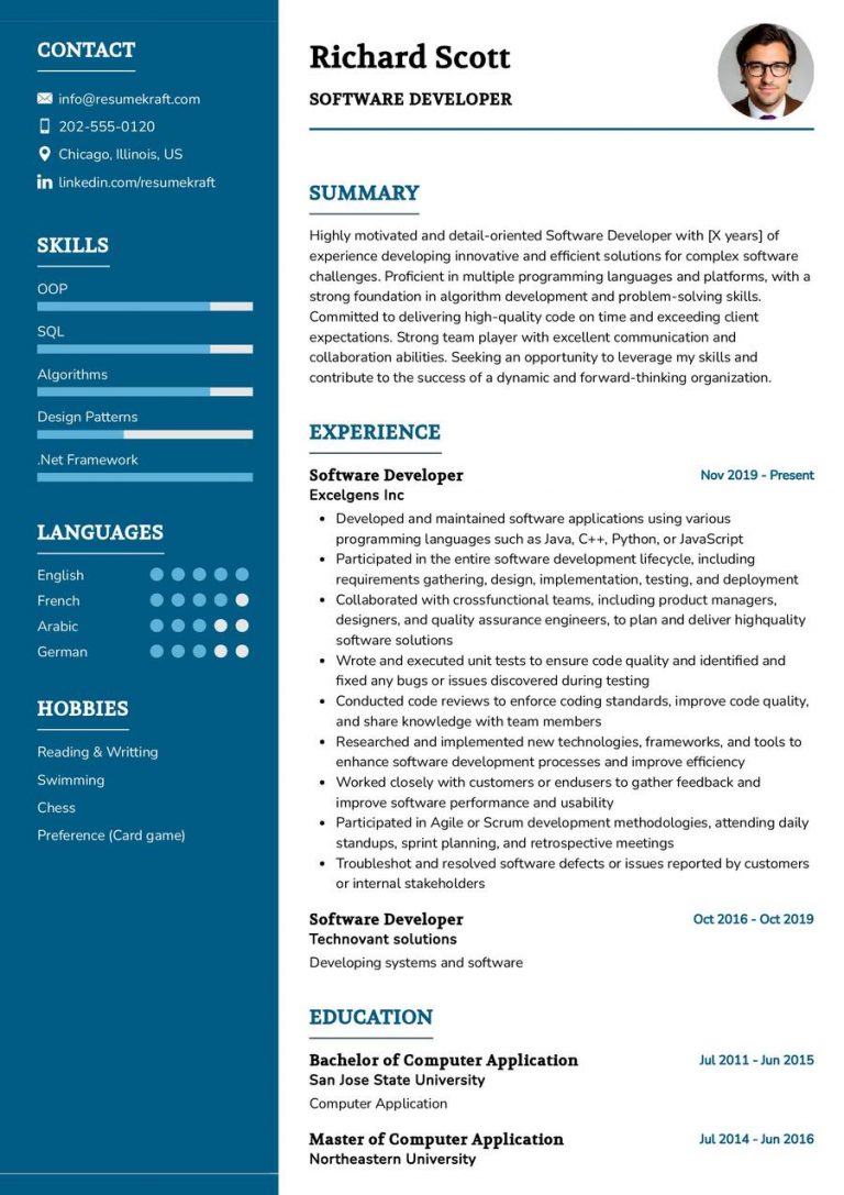 2200+ Professional Resume Samples in 2025 | ResumeKraft