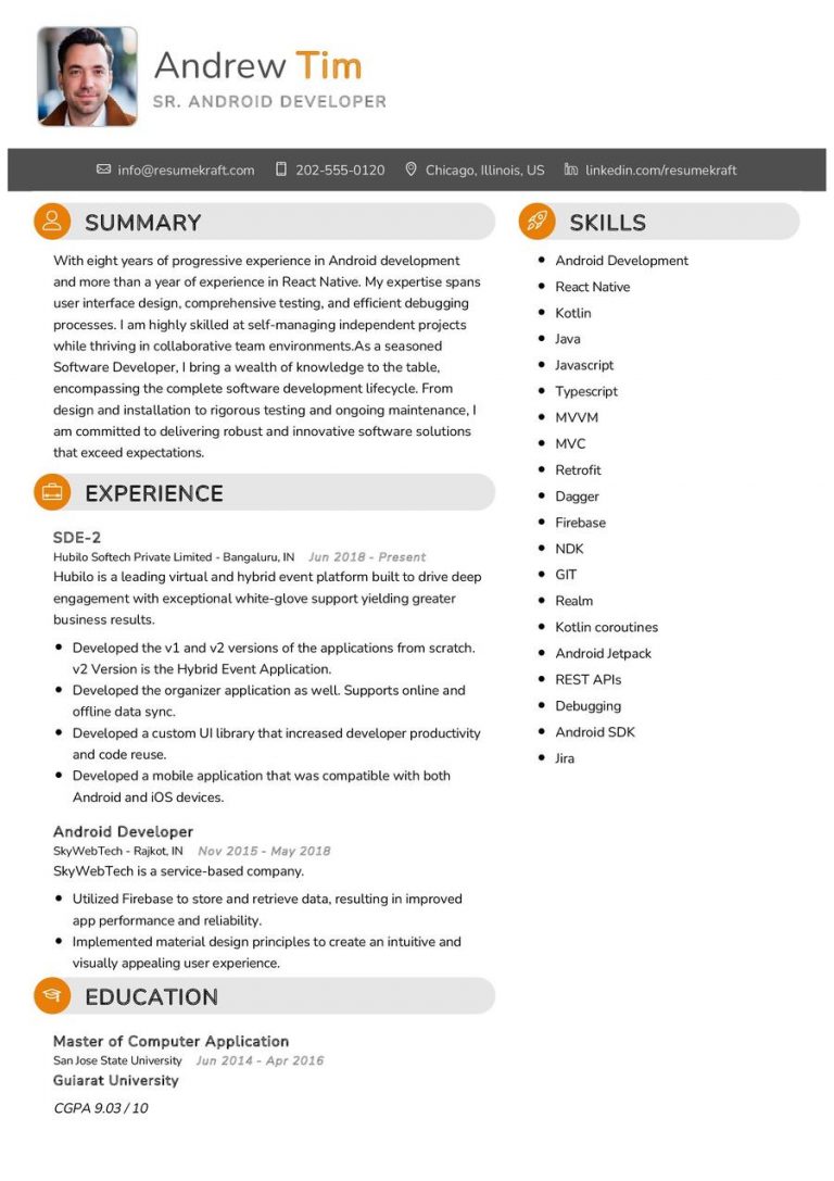2200+ Professional Resume Samples in 2025 | ResumeKraft