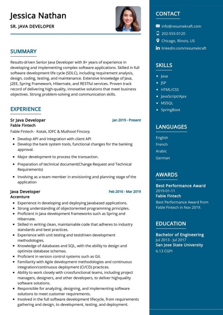 2200+ Professional Resume Samples in 2024 | ResumeKraft