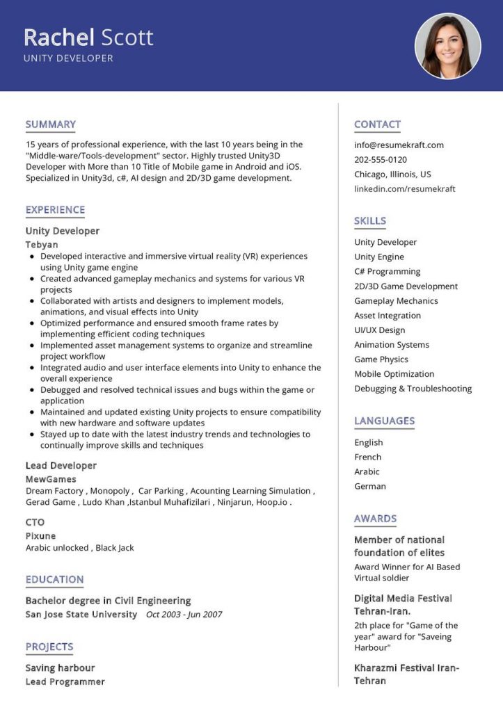 Creative Field Resume Examples - Page 2 of 9 in 2024 - ResumeKraft
