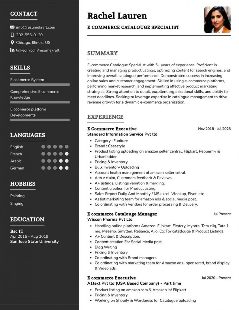 Sales and Marketing Resume Samples in 2024 - ResumeKraft