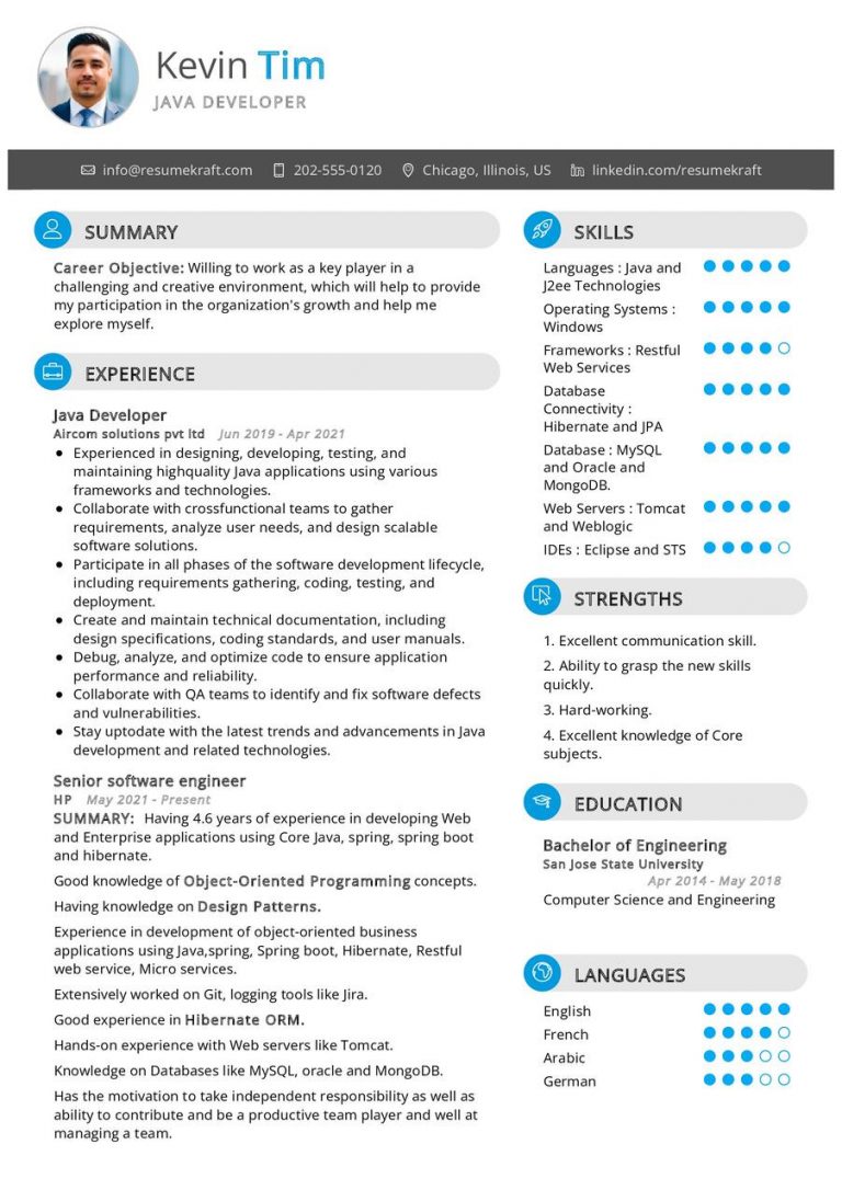 2200+ Professional Resume Samples in 2024 | ResumeKraft
