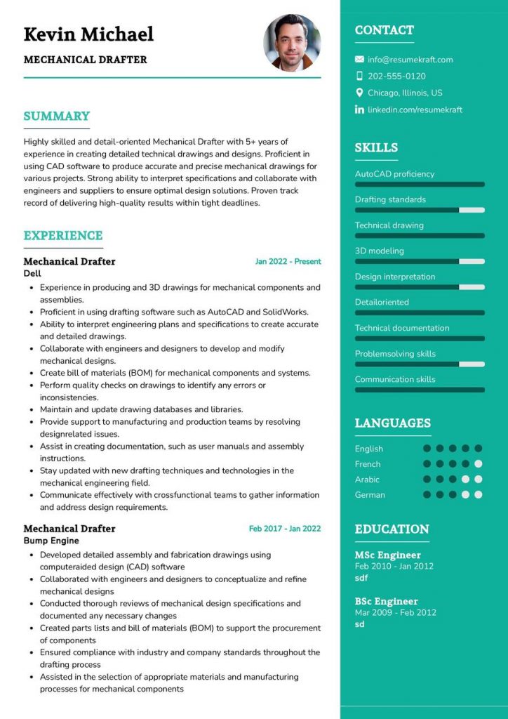 Engineering Resume Examples in 2026 - ResumeKraft