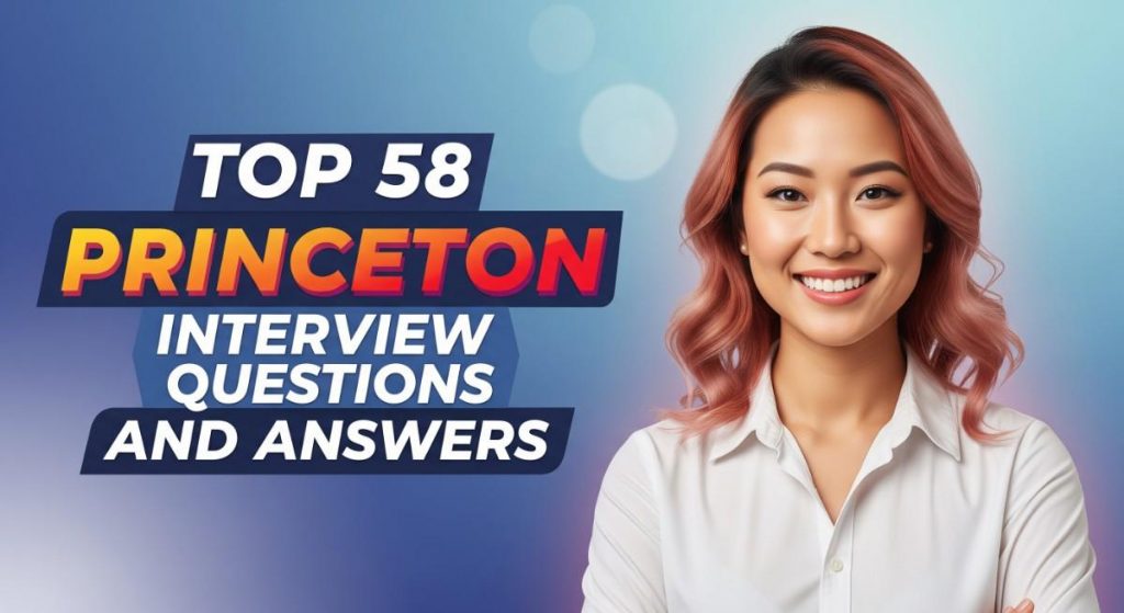 Top 58 Princeton Interview Questions and Answers in 2025