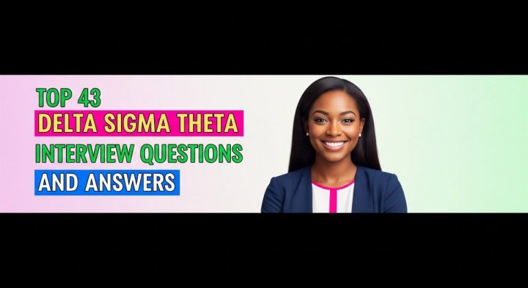 Top 43 Delta Sigma Theta Interview Questions and Answers in 2025 ...