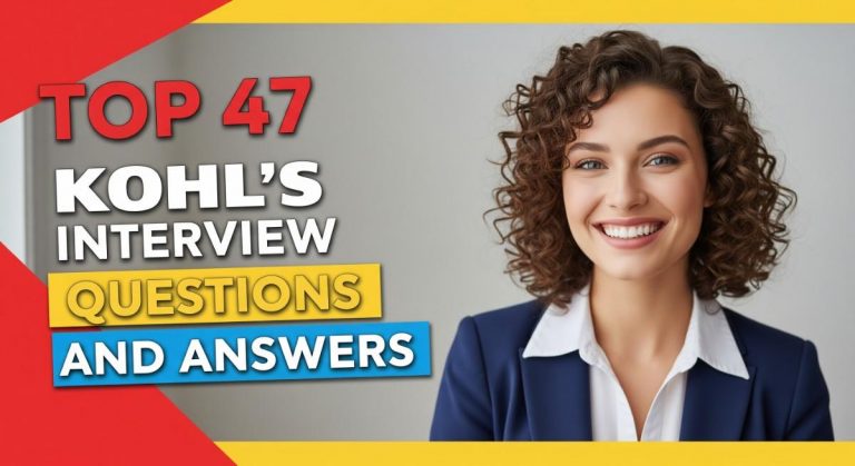 Top 47 kohl's Interview Questions and Answers in 2025 - ResumeKraft