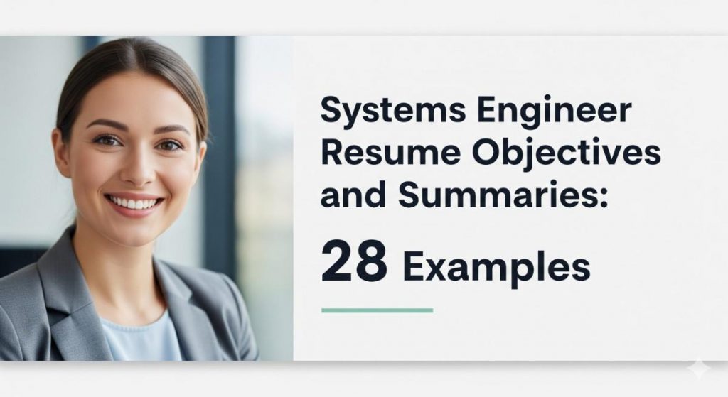 Systems Engineer Resume Objectives and Summaries: 28 Examples for 2025