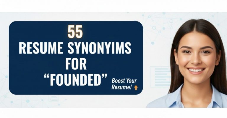 55 Resume Synonyms for Founded To Use On Your Resume - ResumeKraft