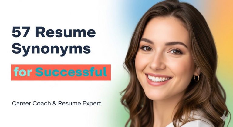 57 Resume Synonyms for Successful To Use On Your Resume - ResumeKraft