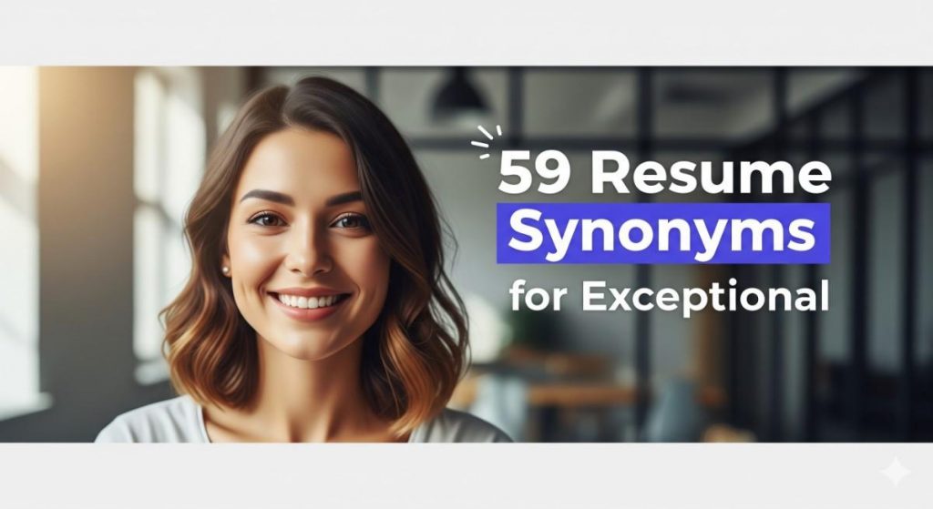 59 Resume Synonyms for Exceptional To Use On Your Resume - ResumeKraft