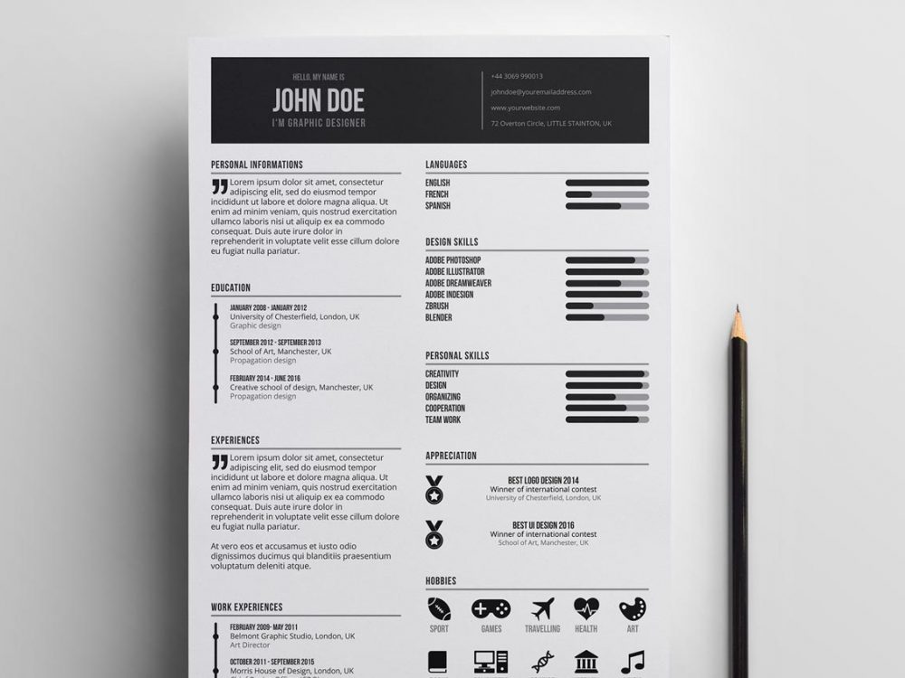 Free Creative Professional Resume Template 2023 ResumeKraft