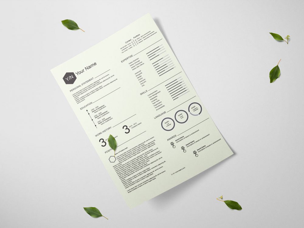 Adobe Illustrator Resume Template Free Download 2023 ResumeKraft
