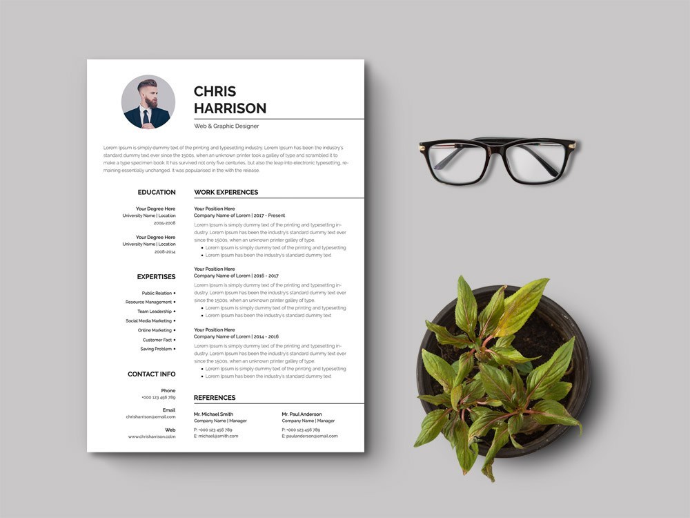 Simple Curriculum Vitae Template For Your Next Job 2023 ResumeKraft