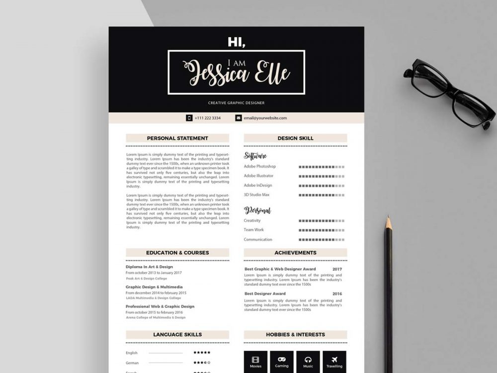 Editable CV Templates Free Download 2023 ResumeKraft