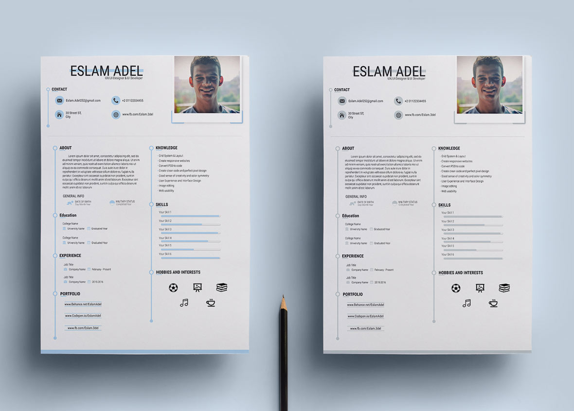 Free Clean CV Resume Template Download in 2026 - ResumeKraft