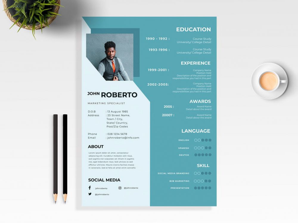 Modern Resume Free Template 2023 ResumeKraft