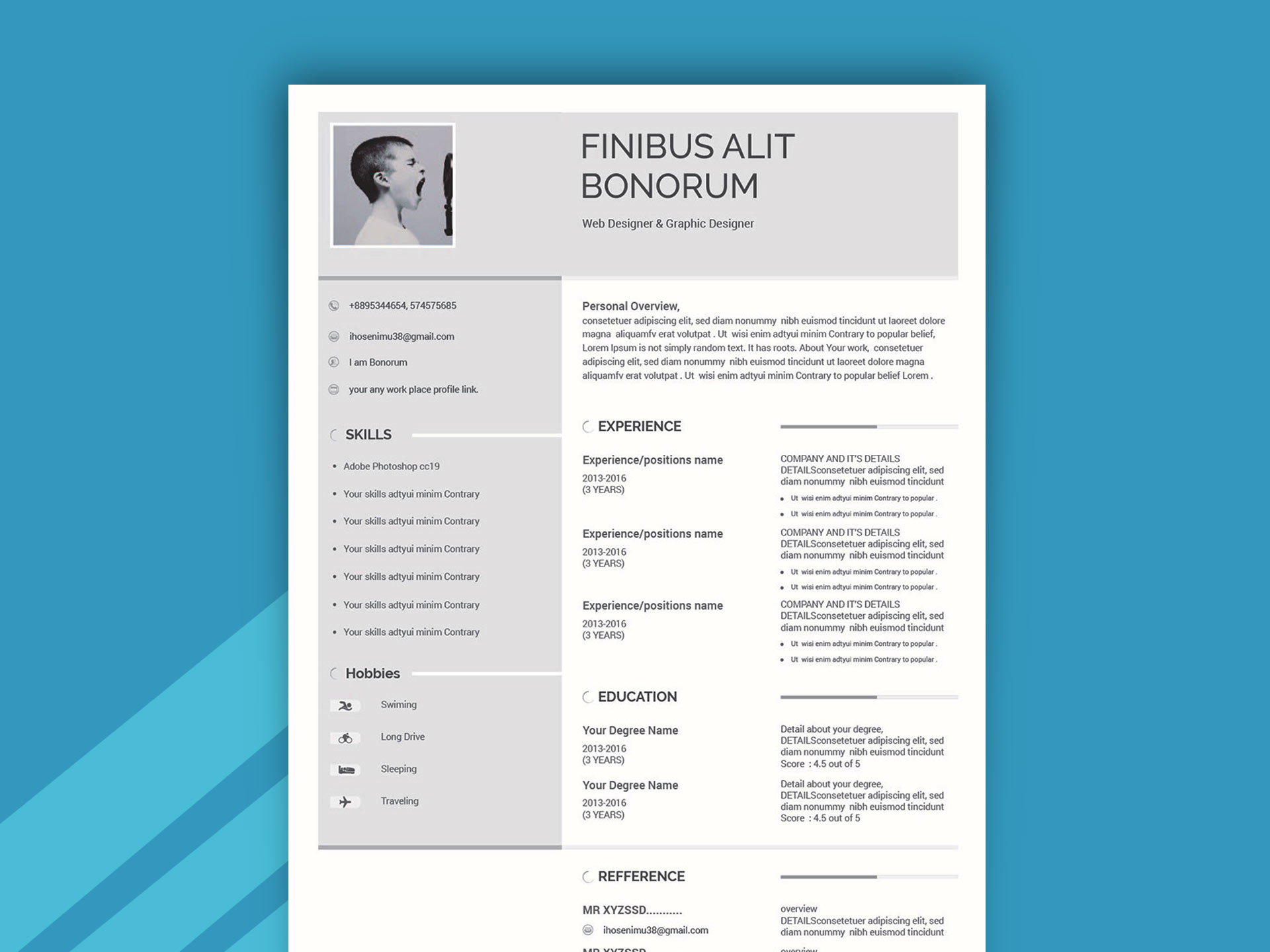 Simple Resume Template With Cover Letter in 2025 - ResumeKraft